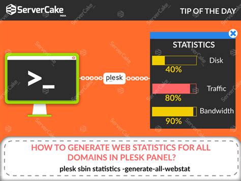 How To Generate Web Statistics For All Domains In Plesk Panel Servercake