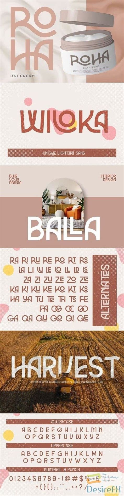 Download Wiloka Font Free Otf Ttf Woff Files