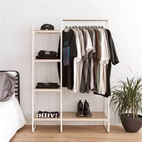 아이리스 스탠드 철제 옷걸이 선반 행거 Pi B3 에누리 가격비교