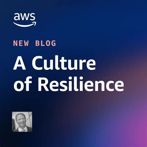 How To Invest In Resilience With Mark Schwartz Aws Executive Insights Posted On The Topic