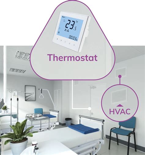 Two Pipe Remote Control Bms Thermostat With Modbus Fan Speed Control Room Controller For Fan