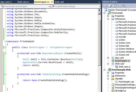Introduction To Prism Composite Application Library Cal For Wpf And Silverlight