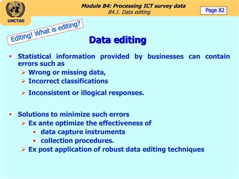 Ppt Module B 4 Processing Ict Survey Data Powerpoint Presentation
