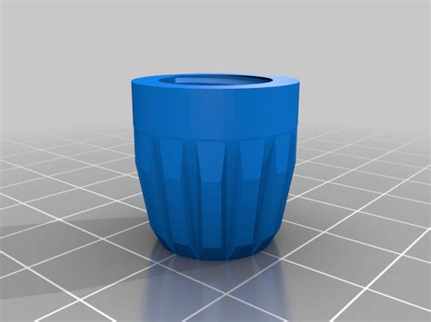 🔌 Self Locking By Rotation Knob For Variable Resistor Wxd3 13 2w Bochen・free 3d File For ・cults