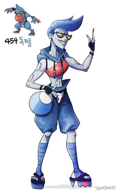 Toxicroak Pokemon Drawn By Tamtamdi Danbooru