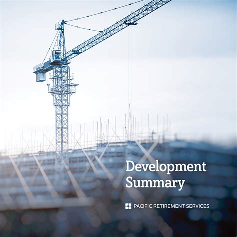 Development Summary One West Creative