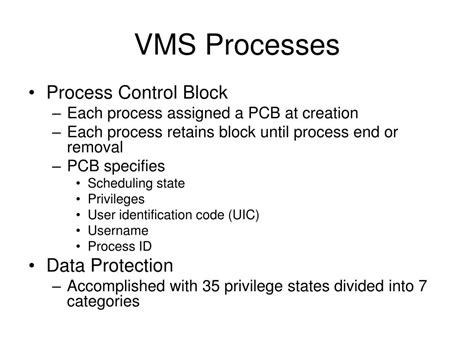 Ppt Vms Operating System Powerpoint Presentation Free Download Id 6258098