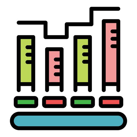 Data Chart Icon Vector Flat Vector Art At Vecteezy