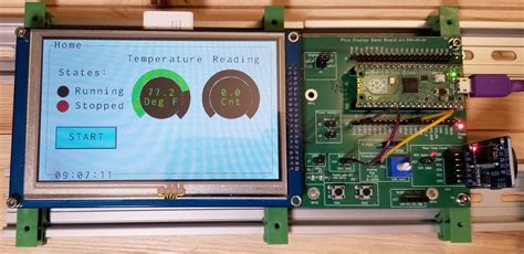 Pico Display Base Board A Versatile Platform For Raspberry Pi Pico