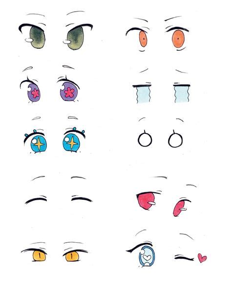 ปักพินโดย Yume Dream ใน Drawing ในปี 2025 การวาดดวงตา จิบิ การวาดใบหน้า