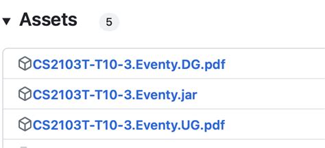 Incorrect Jar File Name Documented · Issue 77 · Nus Cs2103 Ay2324s2pe Dev Response · Github