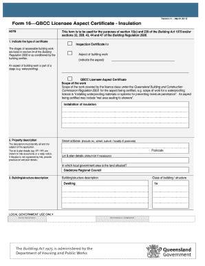 Form Qbcc Template Fill Online Printable Fillable Blank PdfFiller