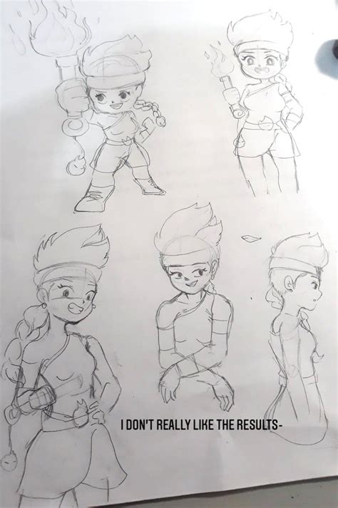 Como Dibujar Amber Brawl Stars — En Etapas Con Un Lápiz