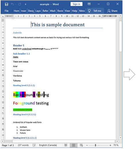 Document Net Set Custom Font Size And Line Spacing Using C And Net