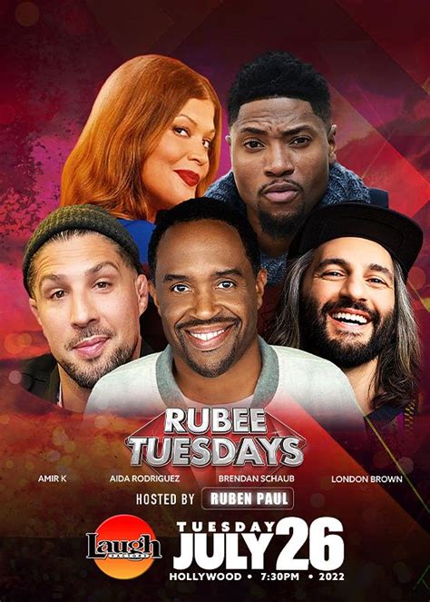 Rubee Tuesdays Tickets At Laugh Factory Hollywood In Los Angeles By