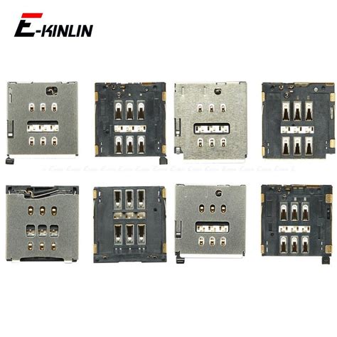 Sim Card Reader Holder Tray Slot Compatible For Ip S Se C S Plus Sim Card Slot Tray