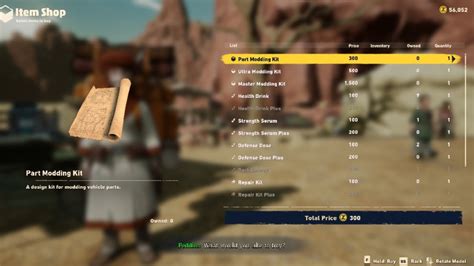 How To Get Modding Kits In Sand Land Twinfinite