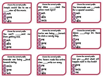 Prefixes And Suffixes Game Affixes Prefix And Suffix Activities