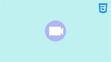 Css Camera Icon Youtube