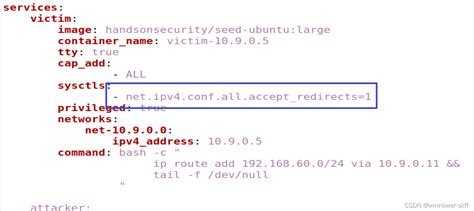 Icmp Redirect Attack Lab（seed实验） Csdn博客
