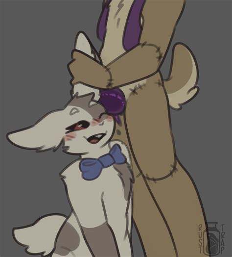 Rule 34 Animated Anthro Blush Bow Tie Buckteeth Clothed Clothing
