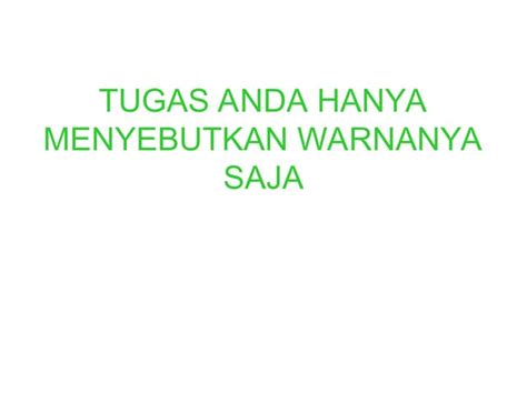Game Warna For Fun With Colour And Task Ppt