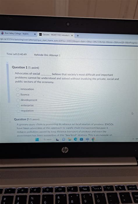 Solved Question 1 1 Point Advocates Of Social Believe That Chegg