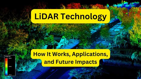 Lidar Technology How It Works Applications And Future Impacts