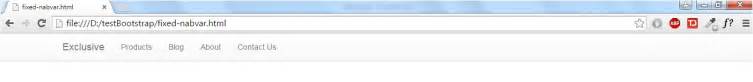Javascript Bootstrap 3 Fixed Top Navigation Bar Stack Overflow