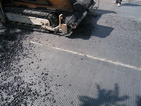 Asphalt Reinforcement Grid Geogrid Compound With Geotextile