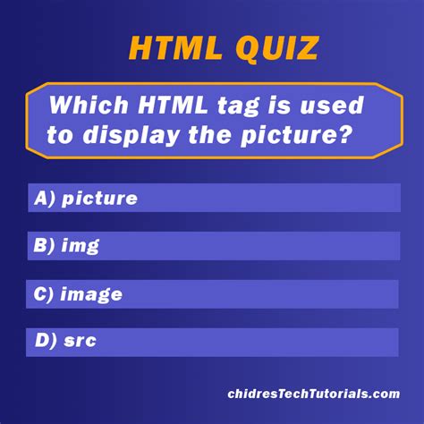 Which Html Tag Is Used To Display The Picture Artofit