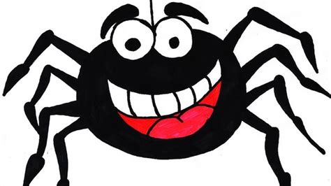 Паук картинка для детей на прозрачном фоне