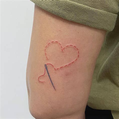 Needle And Thread Tattoo Dr Woo