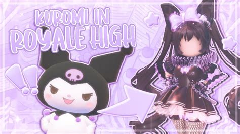 Recreating Kuromi In Royale High Royale High Outfit Idea