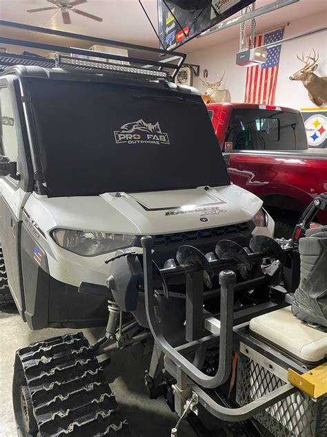 Pro Fab Padded Windshield Cover For Polaris Ranger