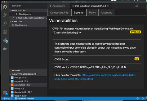 Visualstudio Code Plugin For Oss Index And Nexus Iq Sonatype Exchange