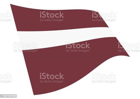 라트비아 깃발 흔들기 3d 그림 클리핑 경로 개념에 대한 스톡 벡터 아트 및 기타 이미지 개념 개념과 주제 경제 Istock