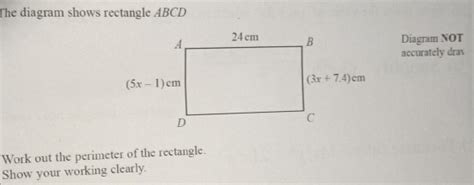 Solved The Diagram Shows Rectangle Abcd Diagram Not Accurately Drav Solved The Diagram Shows Rectangle Abcd Diagram Not Accurately Drav
