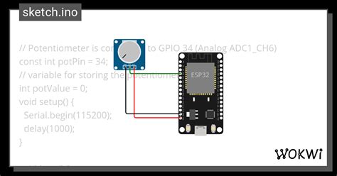 Analog Input Copy Wokwi Esp32 Stm32 Arduino Simulator