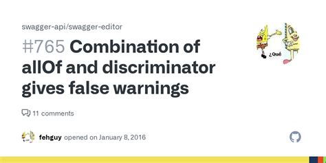 Combination Of Allof And Discriminator Gives False Warnings · Issue