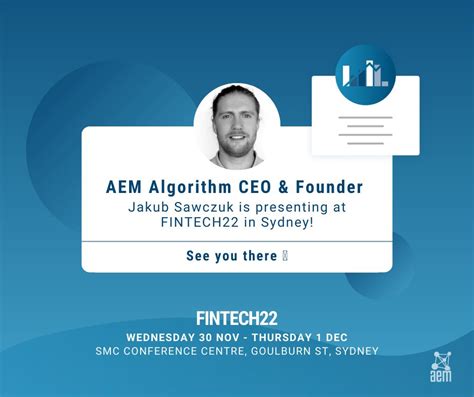 Aem Algorithm Mrjournaler On Linkedin Fintech22 Sydney Fintech