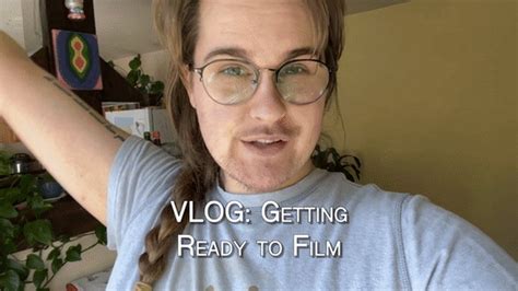 Vlog Getting Ready To Film Shower And Shave Hirsute Erotica