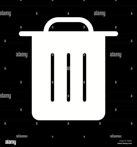 Illustration Garbage Icon Stock Photo Alamy