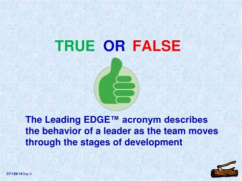 PPT The Leading EDGE The Teaching EDGE PowerPoint Presentation ID