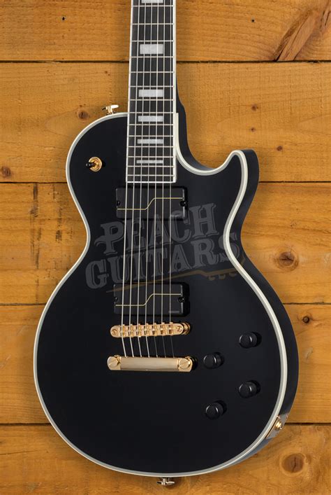 Epiphone Artist Collection Matt Heafy Les Paul Custom Origins 7 String Ebony