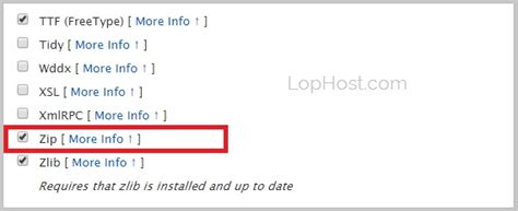 How To Install Php Zip Module On A Cpanel Server Lophost