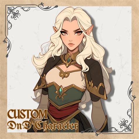 Custom Dnd Character Custom Dnd Dnd Character Commission Fantasy