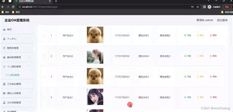 基于springbootvuejs的企业oa管理系统附带文章和源代码设计说明文档ppt 阿里云开发者社区