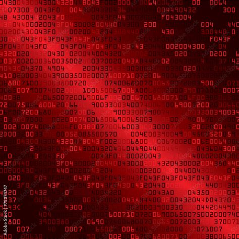 Red Security Background With HEX Code Stock Vector Adobe Stock
