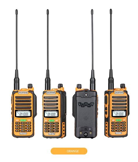 Baofeng UV S PRO V IP Waterproof W Power Walkie Talkie Type C Charger Powerful UHF VHF